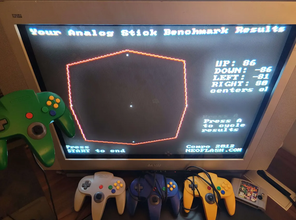 BitStick - Fully Assembled Nintendo 64 Controller with Metal Bowl and ...